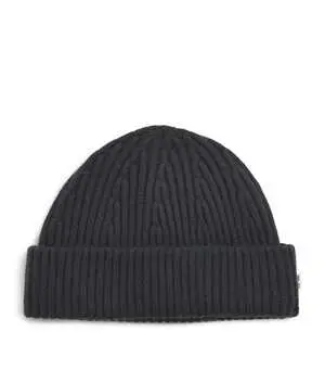 Nn07 Wool-blend Ribbed Beanie - Green