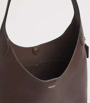 COACH Leather Brooklyn Shoulder Bag - Brown
