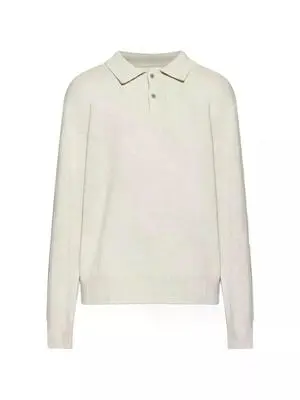 LISA YANG Buttoned Polo Shirt - Neutrals