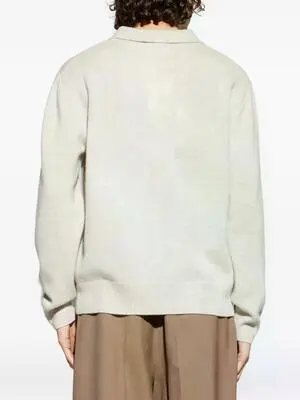 LISA YANG Buttoned Polo Shirt - Neutrals