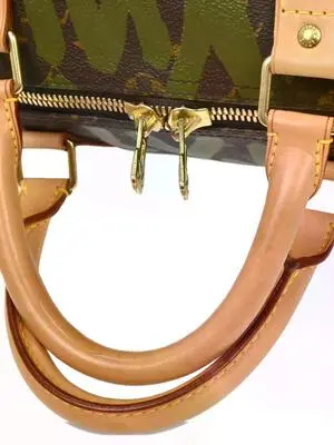 LOUIS VUITTON X Stephen Sprouse 2001 Graffiti Keepall 50 Duffle Bag - Brown