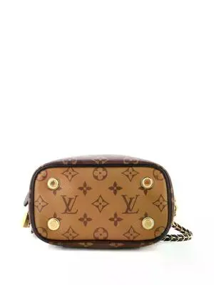 LOUIS VUITTON Vanity Handbag Reverse Monogram Canvas Pm Satchel