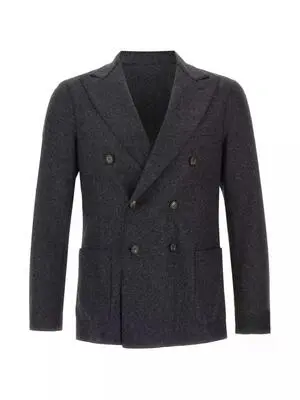 Eleventy Double-breasted Blazer
