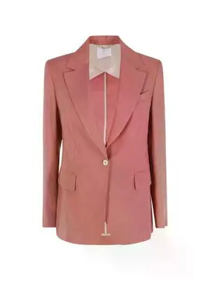 Eleventy Linen Blazer - Pink