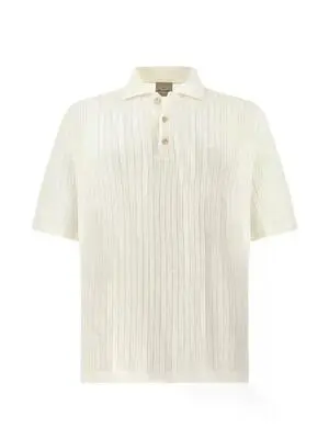 Paul & Shark Ribbed Polo Shirt