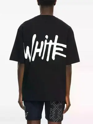 Off-White Spray Logo T-shirt - Black