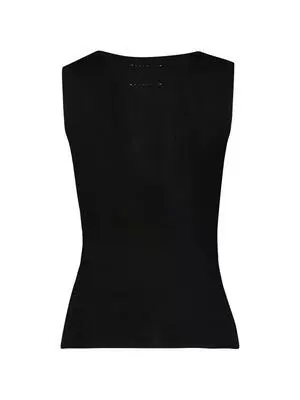 LARS ANDERSSON Scoop-neck Ribbed Tank Top