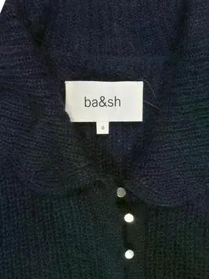 Ba&sh Puff-sleeve Polo Jumper