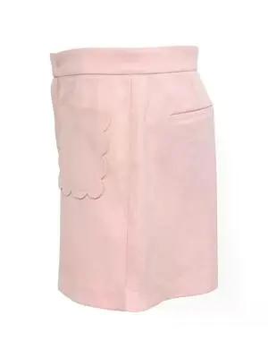 Red Valentino Scalloped-pocket Shorts - Pink