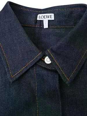 Loewe Chain-trim Denim Shirt