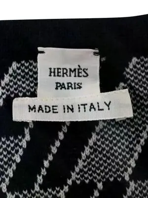 Hermès Ring-detail Blouse