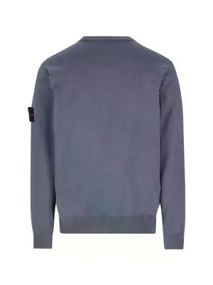 Stone Island Crew-neck Sweatshirt With Compass Patch