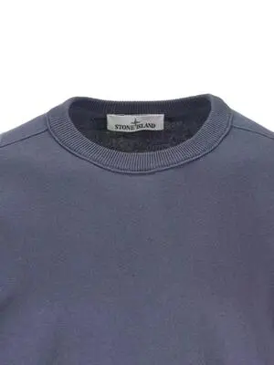 Stone Island Crew-neck Sweatshirt With Compass Patch