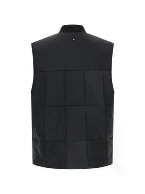 Mackage Quilted Zip Eren Vest - Black