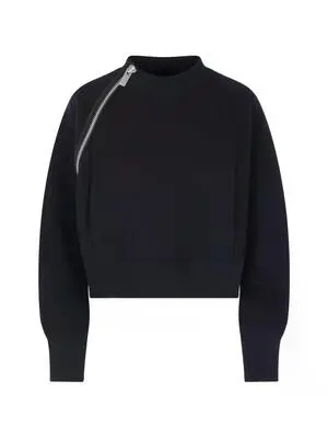 Sacai Zip-detail Sweatshirt