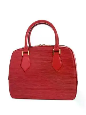 LOUIS VUITTON 1997 Sablon Epi Tote Bag - Red