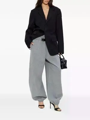 Alexander Wang Elasticated-waist Belt-detail Track Pants