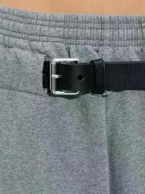 Alexander Wang Elasticated-waist Belt-detail Track Pants