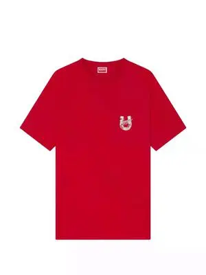 Kenzo Lunar New Year Graphic-print T-shirt - Red