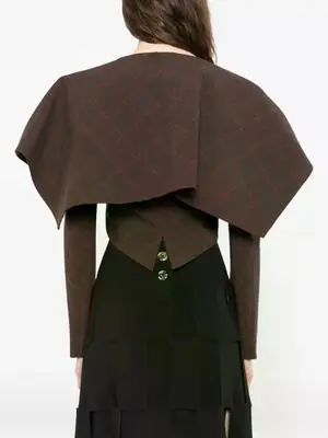 A.W.A.K.E. Mode Collar Crop Jacket