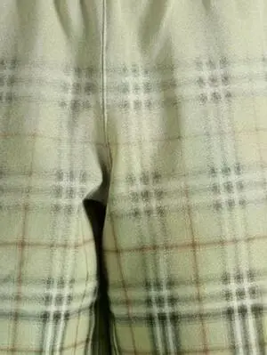 Burberry Tartan-pattern Shorts