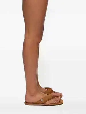 Attico Indie Thong Sandals - Brown