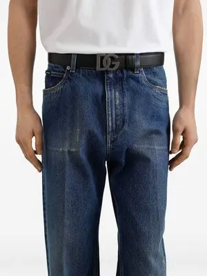 Dolce & Gabbana Belt With Logo Buckle