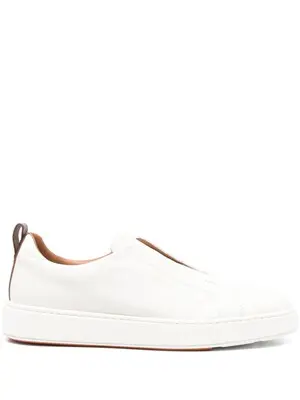 Men's Santoni White Sneakers