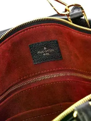 LOUIS VUITTON Grand Palais Handbag Monogram Empreinte Giant Shoulder Bag - Black