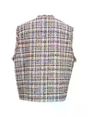 Ba&sh Toba Tweed Gilet