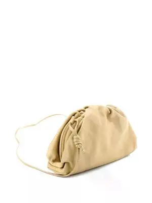 Bottega Veneta The Pouch Leather Mini Crossbody Bag - Neutrals