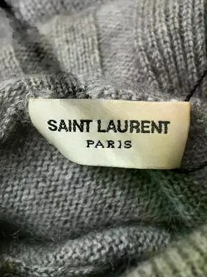 Saint Laurent Knitted Turtleneck Sweater