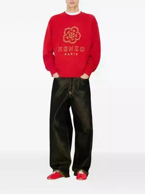 Kenzo Boke Flower Embroidered Sweatshirt