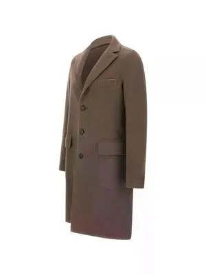 Eleventy Single-breasted Button Coat