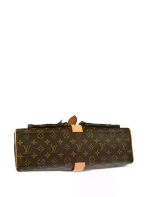 LOUIS VUITTON 2006 Manhattan Gm Monogram Tote Bag - Brown