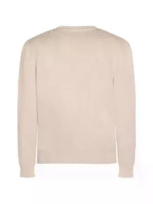 LARDINI Textured Crew Neck Sweater