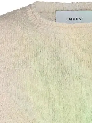 LARDINI Textured Crew Neck Sweater