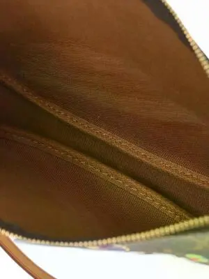 LOUIS VUITTON X Takashi Murakami Panda Pochette - Brown