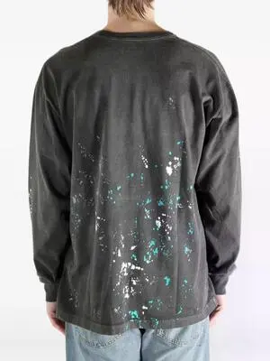 NEIGHBORHOOD Splatter-paint Long-sleeve Sweatshirt