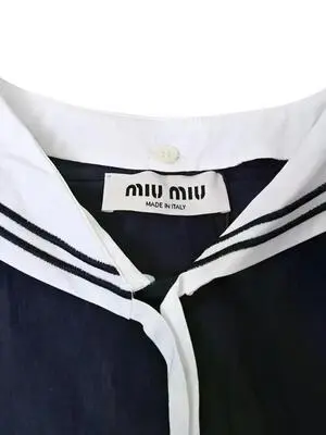 Miu Miu Sailor-collar T-shirt