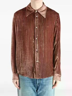 Amiri Striped-pattern Buttoned Shirt