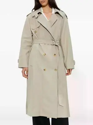 IRO PARIS Belted Double-breasted Trench Coat
