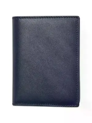 Comme Des Garçons Leather Cardholder - Blue