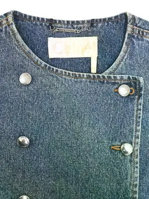 Chloé Double-breasted Denim Jacket