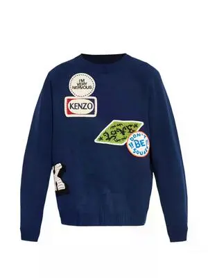 Kenzo Crew-neck Long-sleeve Sweater