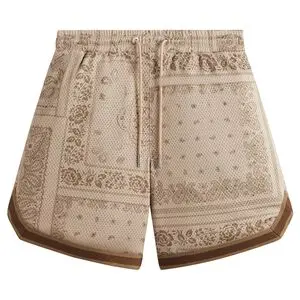 Kith Bandana Mesh Curtis Short - Tan