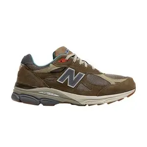 NEW BALANCE Bodega X 990v3 Anniversary Sneakers - Brown