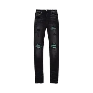 Amiri Ultra Suede Mx1 Jean - Black