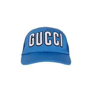 Gucci Baseball Cap With Logo - Blue