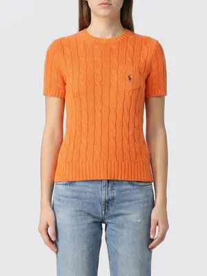 Polo Ralph Lauren Polo Ralph Lauren Short Sleeve Sweater Tangerine